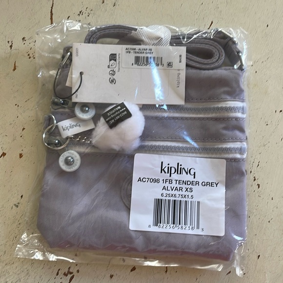 Kipling | Bags | Kipling Alvar Xs Bag Tender Grey Has Very Slight ...